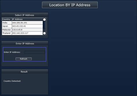 How To Find And Display Country Name From IP Addre SAP Community