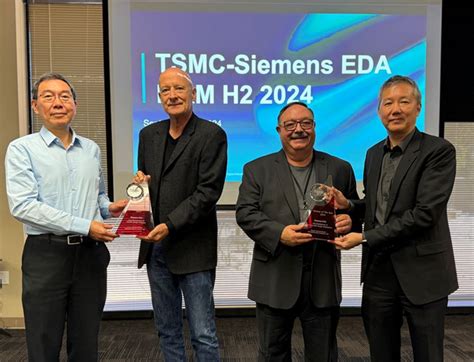Siemens Eda很榮幸被 Tsmc 授予2024年度「開放創新平台 Siemens Eda Taiwan
