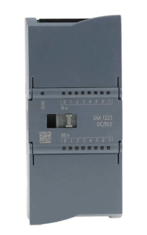 sm 1223 digital module 8 inputs 24v dc 8 relay outputs 2a 6es7223 1ph32