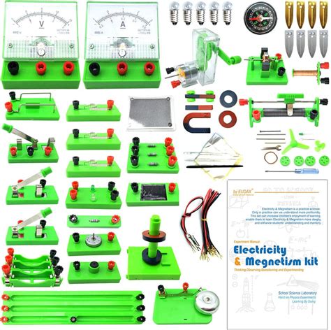 Eudax Electricity And Magnetism Physics Lab Kit Tekshack