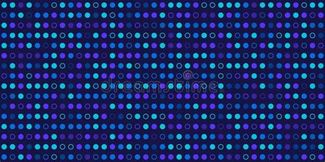 Technology And Science Dot Pattern Background Stock Vector