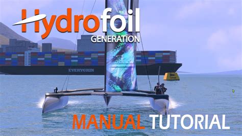 Hydrofoil Generation Tutorial Manual Sailing Foiling Youtube