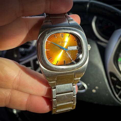 Vintage Fossil Jr 8068 After Repairs R Watchesunder1k