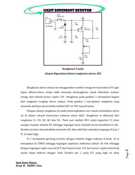 Light Dependent Resistor Pdf Light Dependent Resistor Pdf