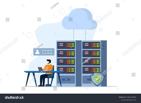 Database Programmer Concept Programming Language Css Stock Vector