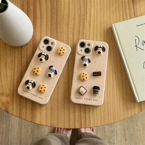 내가 만든 쿠키~ 그로밋 데코케이스 아이폰케이스 범퍼케이스 유니크 특이한 14프로맥스 13프로맥스 12프로맥스 귀여운 키치 감성 레트로 에이블리