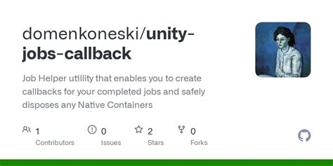 Unity Jobs With Callback For Simpler Usage Unity3d