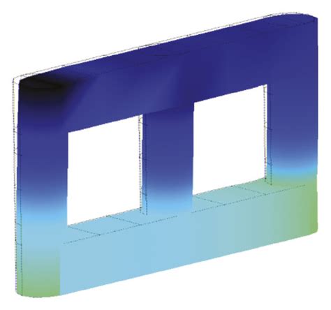 Test Modal Vibration Modes Of The Transformer Core A First Order Download Scientific Diagram