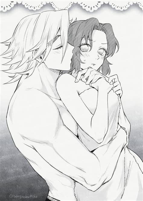 Kochou Shinobu And Douma Kimetsu No Yaiba Drawn By Hamiko Hakogardenmiko Danbooru