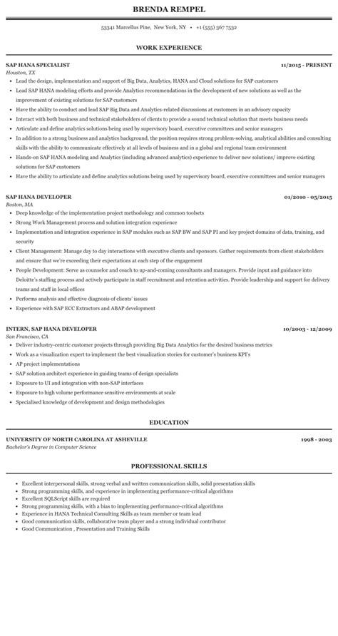 Sap Abap With S4 Hana Job Description At Douglas Borba Blog