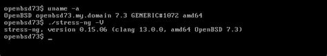 Colin King On Linkedin Openbsd Unix Releases Stresstesting