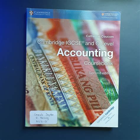 Cambridge Igcse And O Level Accounting Coursebook 2e Hobbies And Toys Books And Magazines