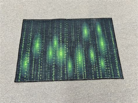 Binary Code Rugs Computer Science Rugs Black And Green Rug Matrix