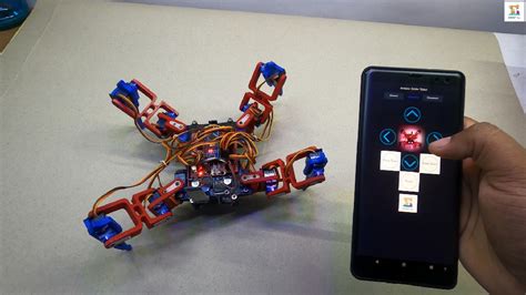 How To Build An Arduino 3 In 1 Spider Robot Quadruped Using 3d Printed Parts Arduino Nano And