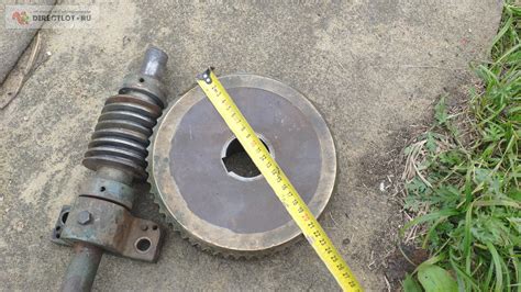 Червячная пара редуктор 1 56 сталь бронза Шестерня Ф215 вал Ф28 купить в Москве цена 2000 Р