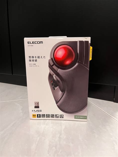 Elecom Huge Trackball Mouse Computers Tech Parts Accessories Mouse Mousepads On Carousell
