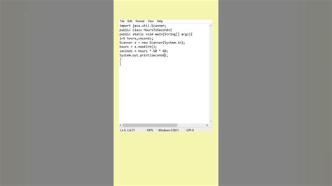 Java Program To Convert Hours To Seconds Javaprogram Hourstoseconds