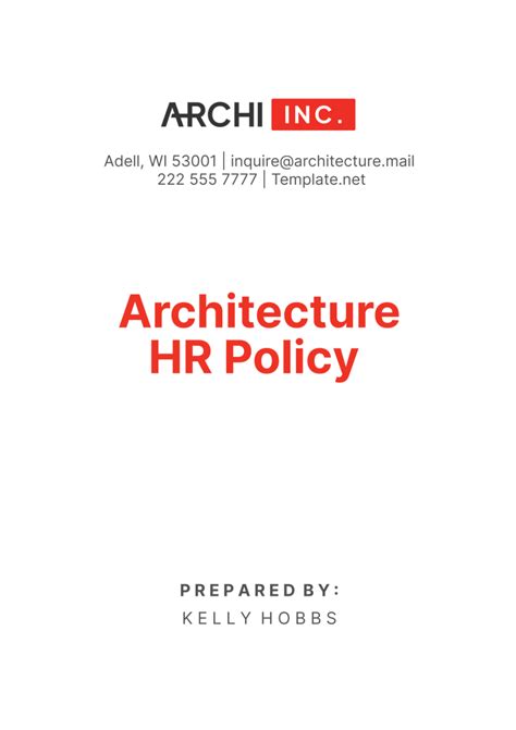 Free Hr Policy Templates To Edit Online