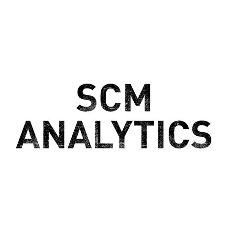 Scm Analytics And Data Science Youtube