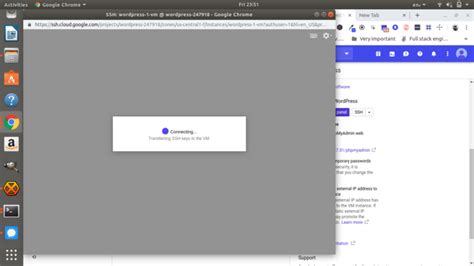 Setting Up Wordpress On Gcp