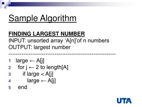 Ppt Cse 5311 Design And Analysis Of Algorithms Powerpoint