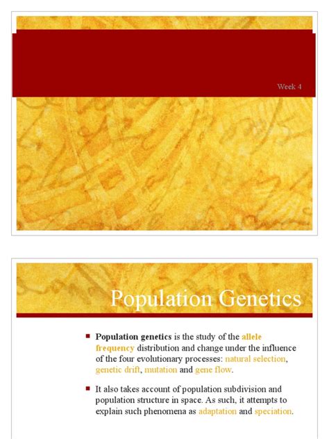 Microevolution Week 4 Pdf Natural Selection Zygosity