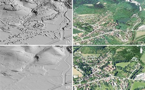 A Digital Surface Model Dmp 1g Lod 3 Maps B Digital Terrain Model