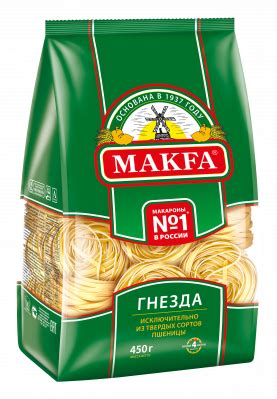 Макар изд Макфа Гнезда Тальятелле 450г