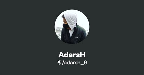 adarsh twitter instagram linktree