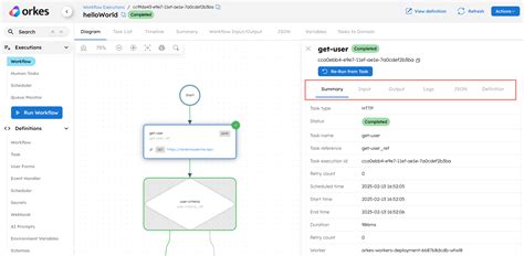 Debugging Workflow Executions Orkes Conductor Documentation