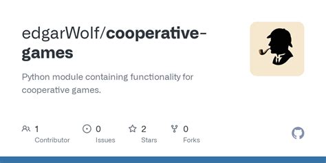Github Edgarwolfcooperative Games Python Module Containing Functionality For Cooperative Games