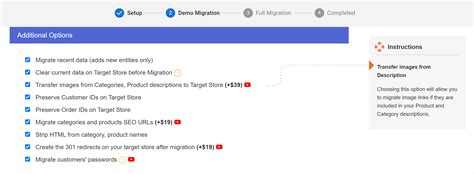 Step 2 Configure Migration Litextension En