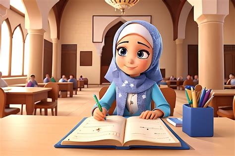 Premium Ai Image Arabic Language Day Ai Genareted
