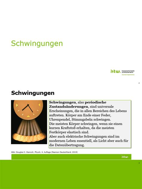 Schwingungen Pdf