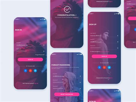 Hi Guys Recently I Explored The Registration Screen For Mobile App