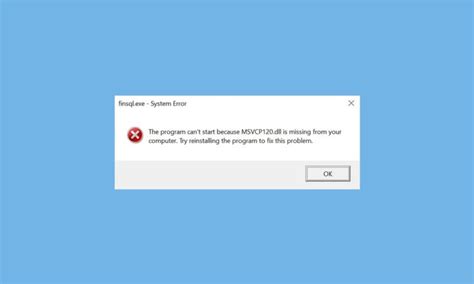 Soluci N Error Falta Msvcp Dll En Windows Descargar E Instalar