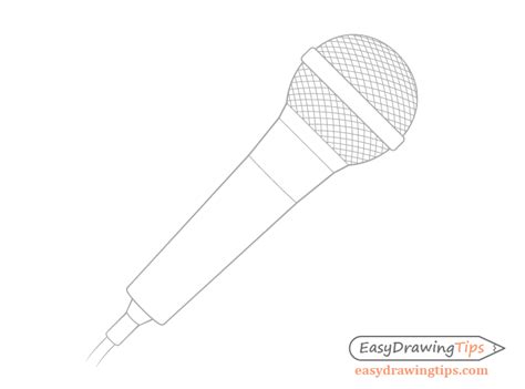 How To Draw A Microphone Phaseisland17
