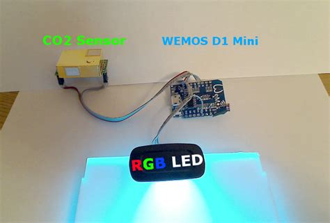 Arduino CO2-Ampel mit MH-Z19 Luftqualitätampel Kohlendioxid Ampel
