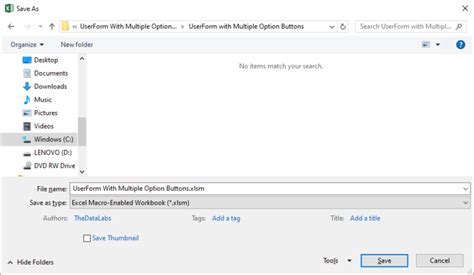 effortlessly create dynamic userforms with multiple option buttons in