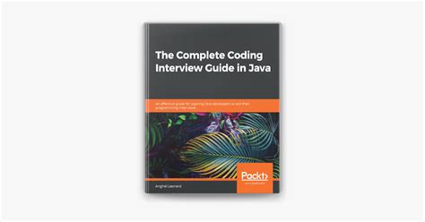 ‎the Complete Coding Interview Guide In Java By Anghel Leonard On Apple