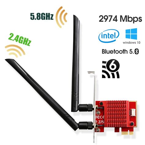 Intel Ax WiFi Adapter Ghz Wi Fi Adapter Ax Ngw Wi Fi Dongle Ghz Bluetooth Network WiFi