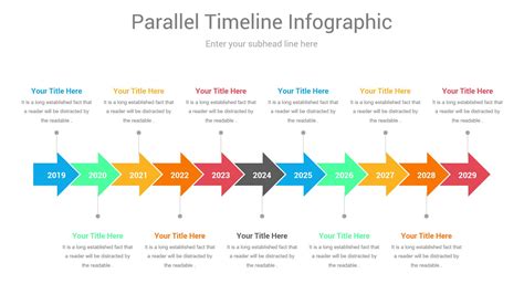 Parallel Timeline Template