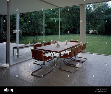 Mies Van Der Rohe Farnsworth House Elevation Unique Design The