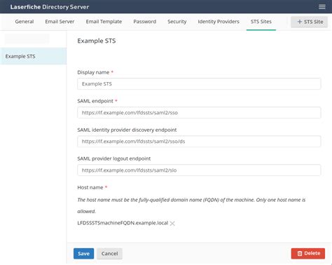 Laserfiche Directory Server Lfds Saml Authentication With Microsoft Entra Id Laserfiche Answers