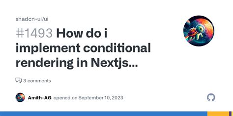 How Do I Implement Conditional Rendering In Nextjs Using Shadcn Form
