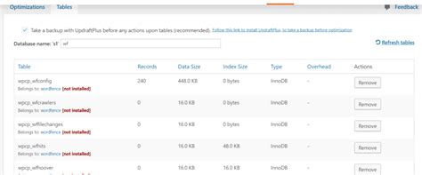 How To Remove All Wordfence Plugin Created Data Mainwp Wordpress