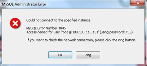 Tip m กนลม Can t connect to MySQL server on localhost