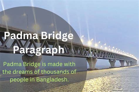 Padma Bridge Paragraph For All Classes Hsc And Ssc Resultkoi