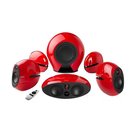 Edifier E255 Luna E 51 Surround Sound Red Speaker Digital Bridge