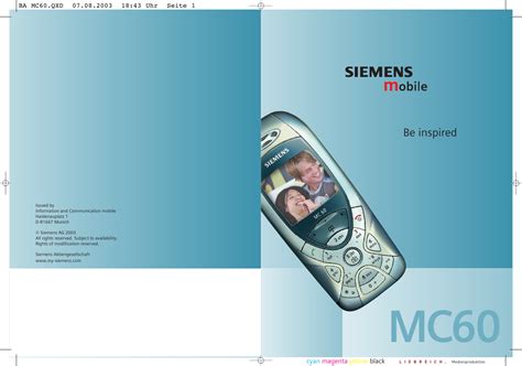 Siemens Mc60 Users Manual